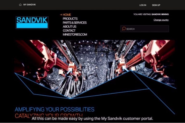 My Sandvik portal for around-the-clock operations - Mining and ...